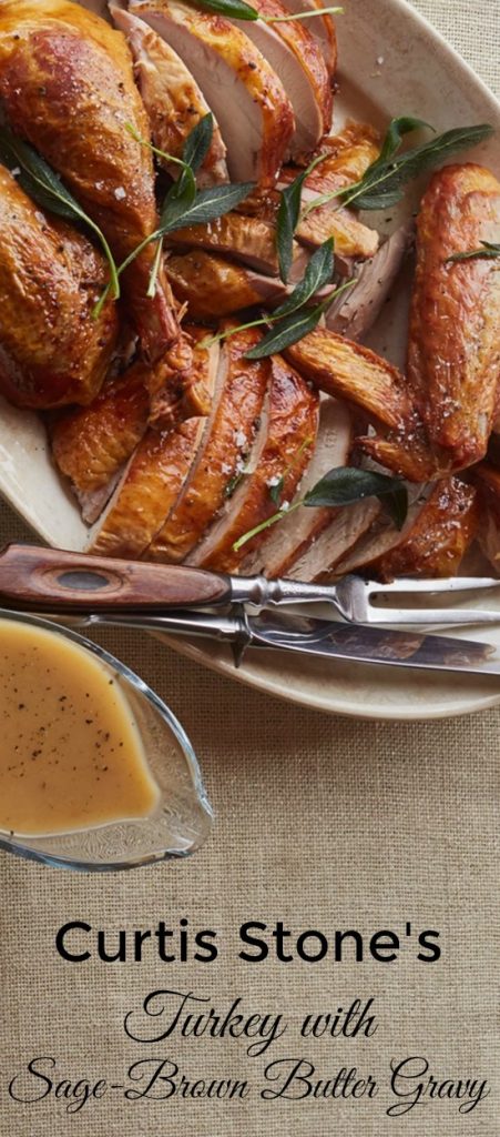 Turkey with Sage Brown Butter Gravy Recipe | Chef Curtis Stone Recipes