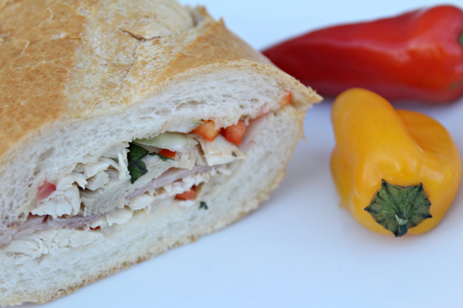Easy Italian Roasted Chicken Sandwich | Lunch Recipes