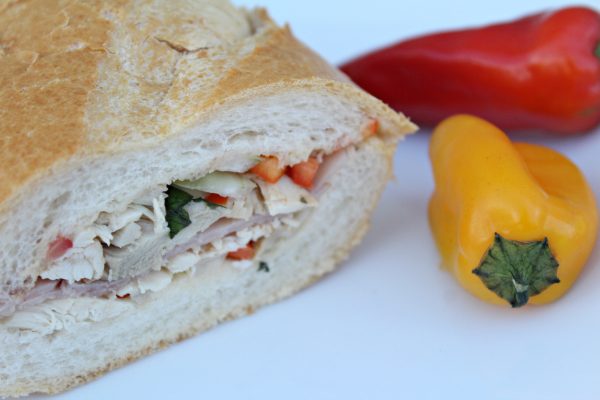 Easy Italian Roasted Chicken Sandwich | Lunch Recipes