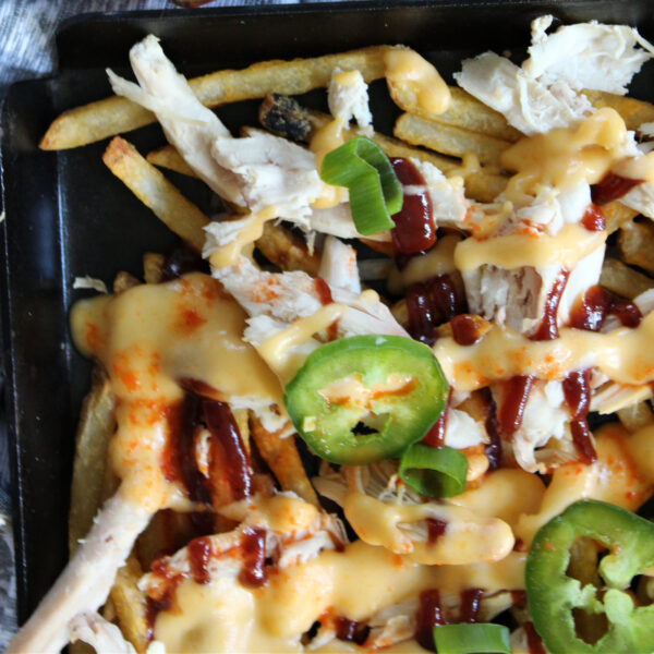Loaded BBQ Chicken Fries | Food Wine Sunshine