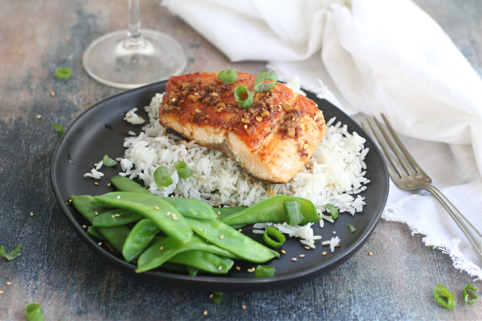 Easy Asian Glazed Salmon