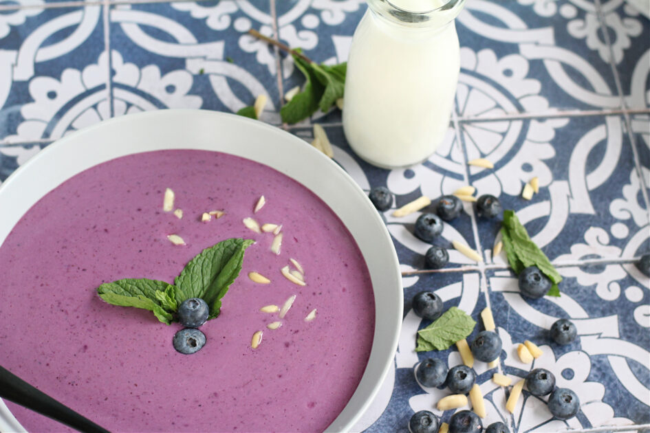 Healthy Blueberry Soup