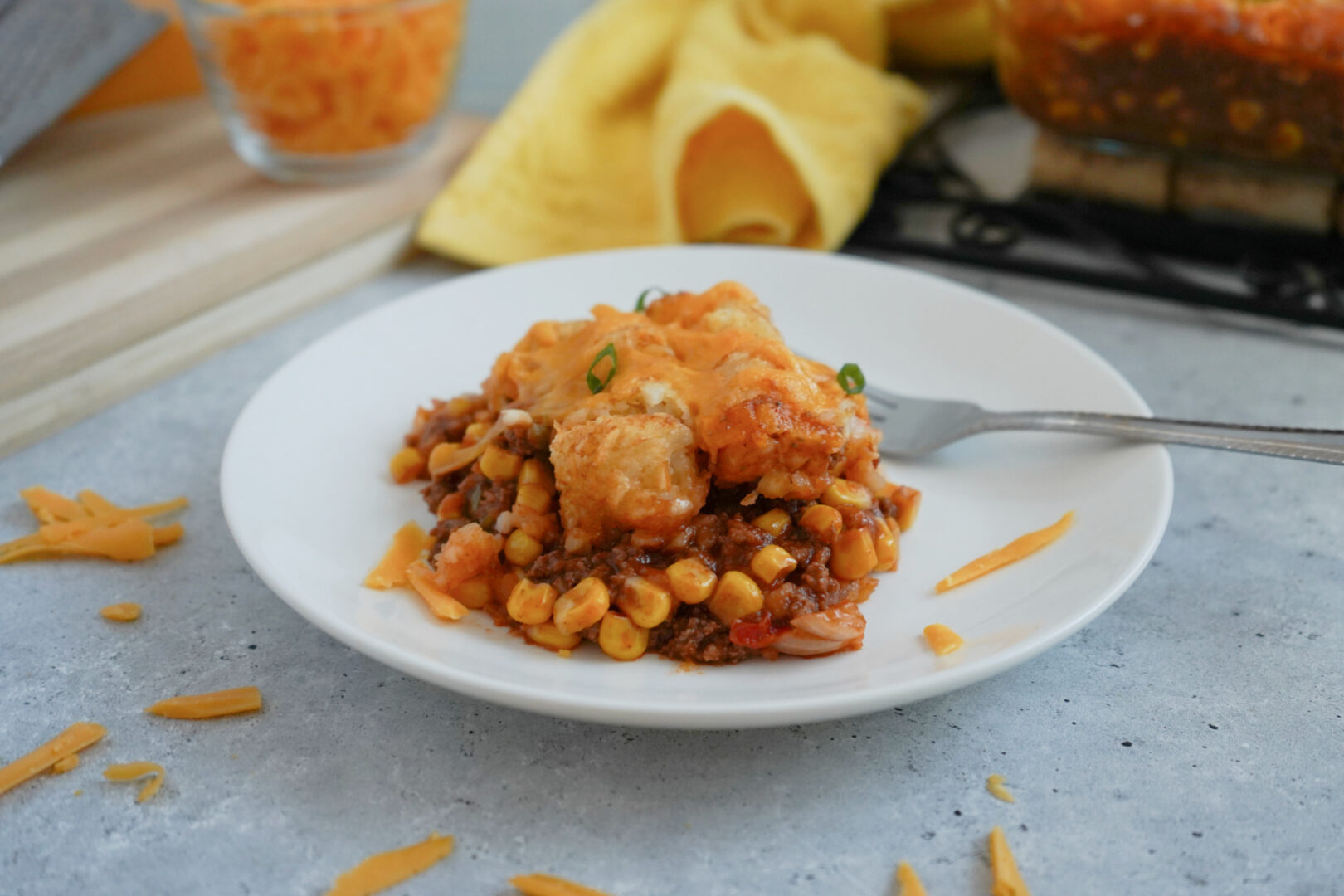 Sloppy Joe Tater Tot Casserole | Easy Manwich Dinner Recipe