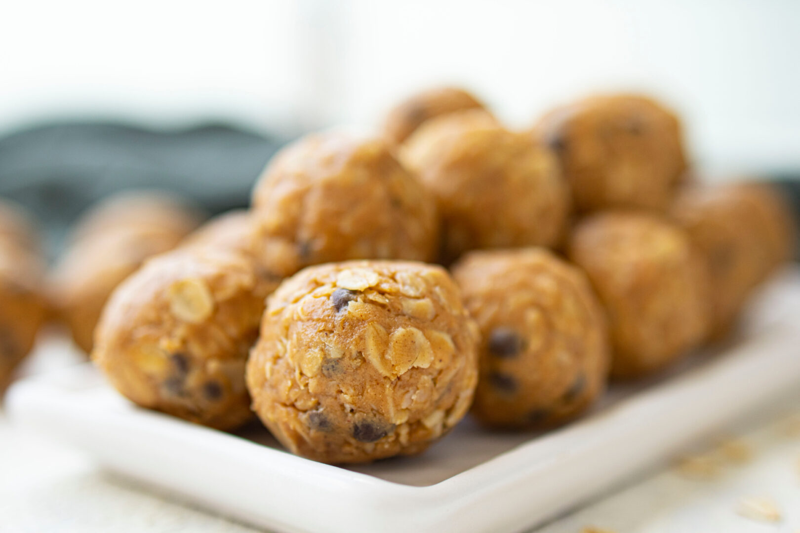 No Bake Pumpkin Protein Bites | Healthy Snacks