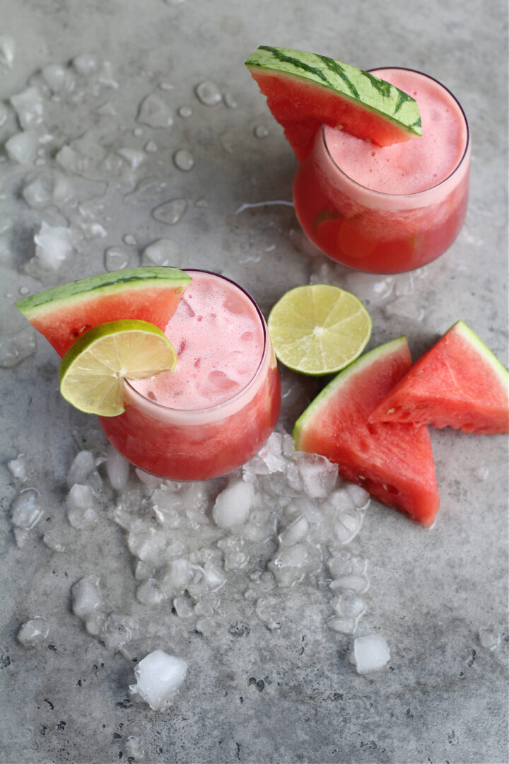 Fresh Watermelon Vodka Cocktail