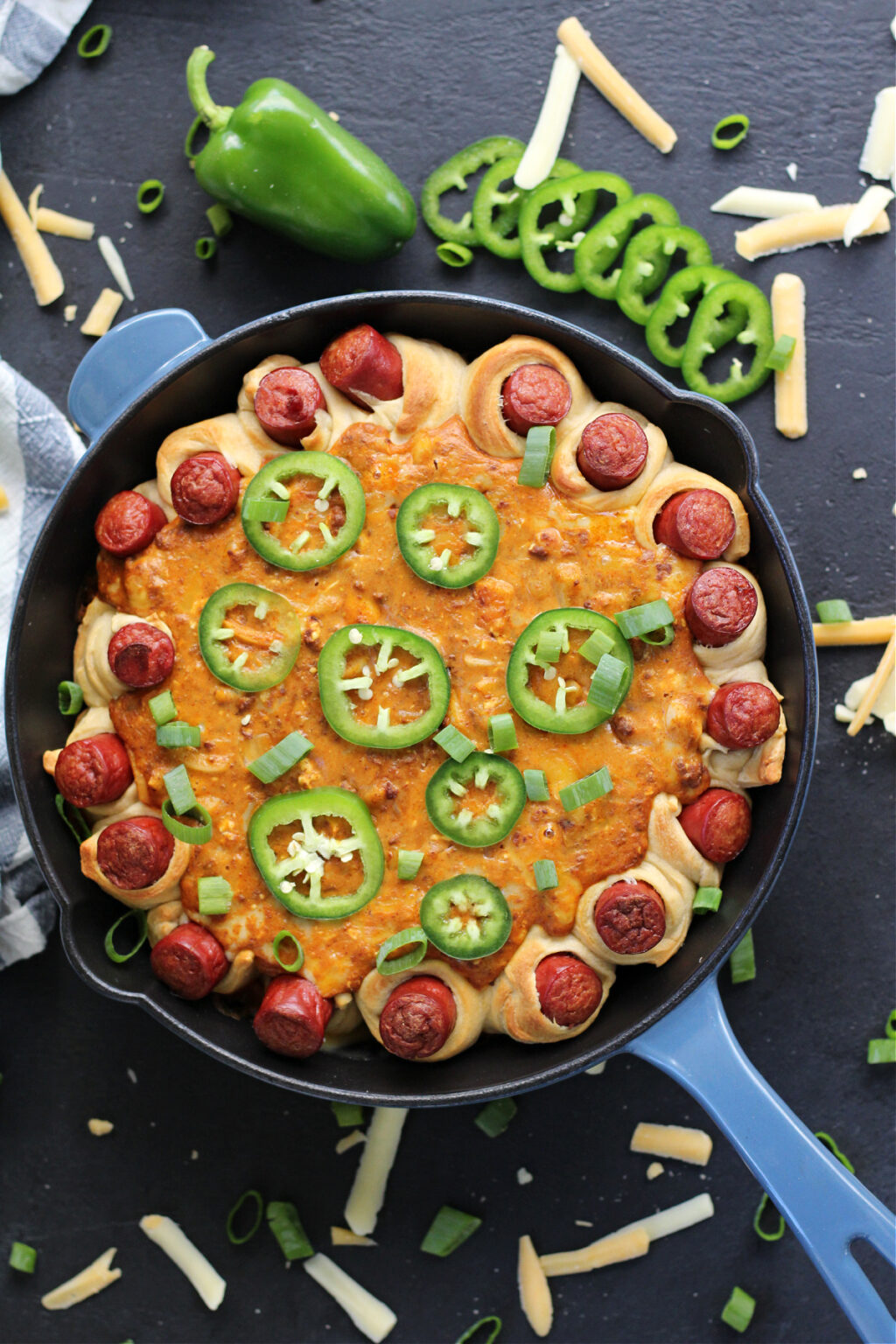 Coney Dog Dip (Chili Cheese Dog Dip) – Game Day Appetizer